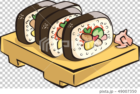 巻き寿司のイラスト素材 [49007350] - PIXTA