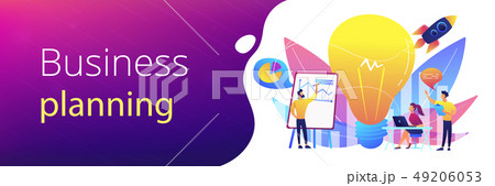 Vision statement concept banner header.のイラスト素材 [49206053] - PIXTA