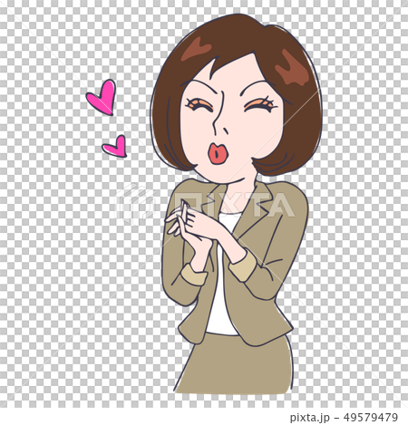 Hysterical woman boss - Stock Illustration [49579479] - PIXTA
