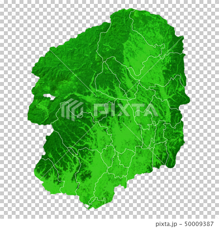 Tochigi Prefecture Map and Municipal Boundaries - Stock Illustration ...