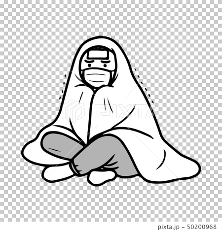 Someone who has a cold - Stock Illustration [50200968] - PIXTA