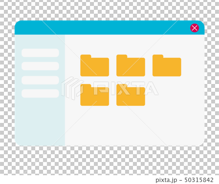 Computer Window Window Popup Computer Screen... - Stock Illustration ...