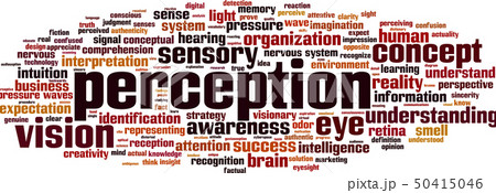Perception word cloudのイラスト素材 [50415046] - PIXTA