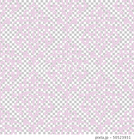 Damask seamless pattern material - Stock Illustration [50523931] - PIXTA
