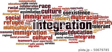 Integration word cloudのイラスト素材 [50679785] - PIXTA