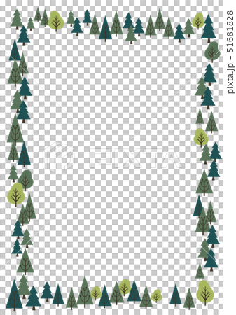 Forest frame - Stock Illustration [51681828] - PIXTA