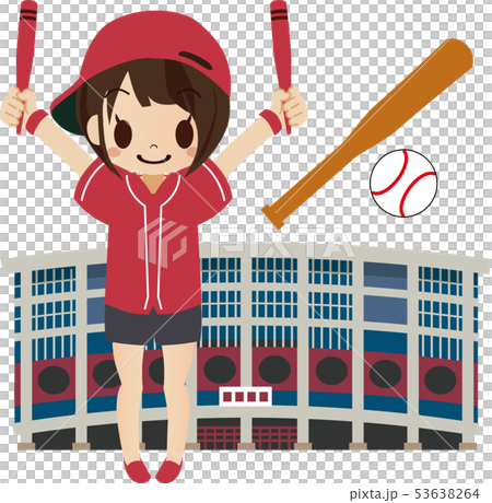 Miyagi baseball field - Stock Illustration [53638264] - PIXTA