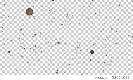 Ball with CG particle texture - Stock Illustration [53651021] - PIXTA