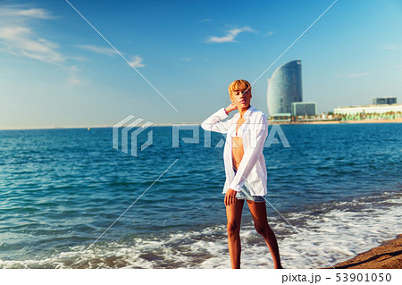 Beautiful Sexy Shemale Woman Posing At The Beach 53901050 PIXTA Beautiful Sexy Shemale Woman Posing At The Beach 53901050 PIXTA