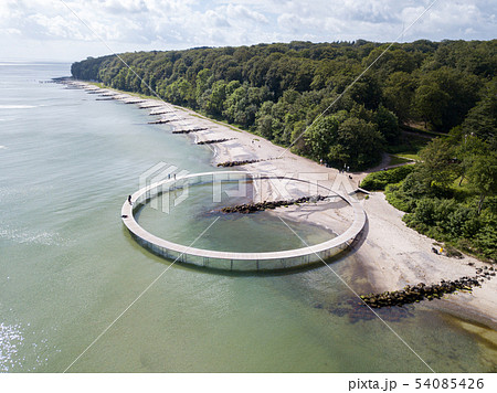 The Infinity Bridge in Aarhus, Denmarkの写真素材 [54085426] - PIXTA