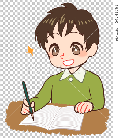 Children taking notes - Stock Illustration [54241761] - PIXTA