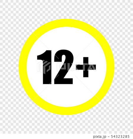 content rating symbol.のイラスト素材 [54323285] - PIXTA