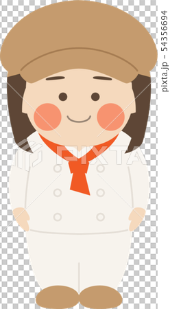 Female character bakery - Stock Illustration [54356694] - PIXTA
