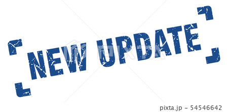 new update stamp. new update square grunge sign.のイラスト素材 [54546642] - PIXTA