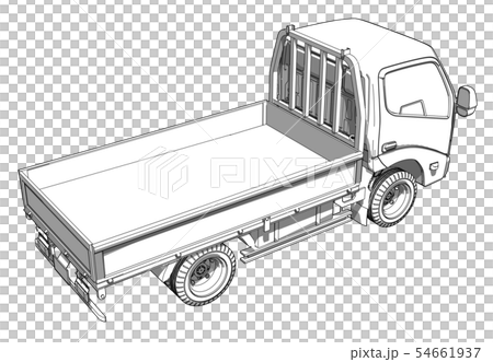 2 ton truck - Stock Illustration [54661937] - PIXTA