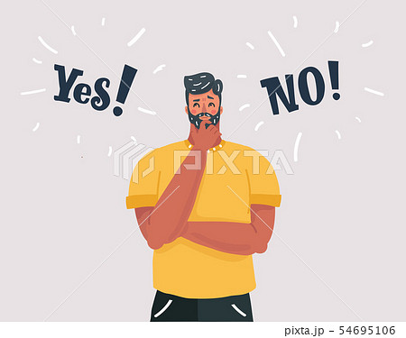 Clueless Man Cartoon