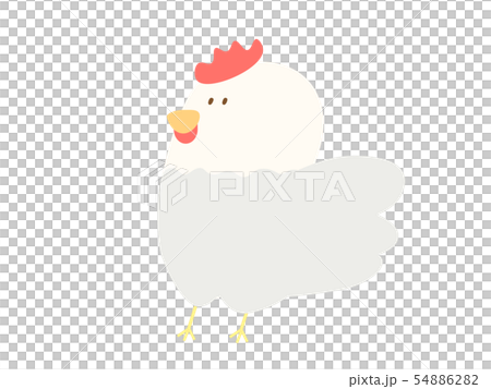 Flappy chicken - Stock Illustration [54886282] - PIXTA