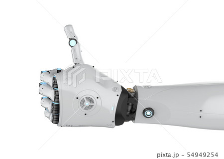 cyborg thumb upのイラスト素材 [54949254] - PIXTA