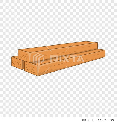 Timber planks icon, cartoon styleのイラスト素材 [55091199] - PIXTA