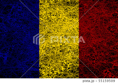 Flag of Chad.のイラスト素材 [55159509] - PIXTA