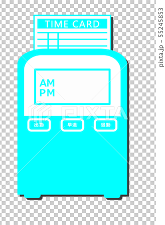 Time-card - Stock Illustration [55245853] - PIXTA