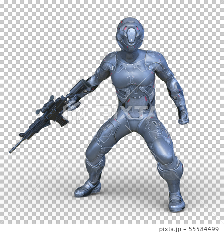 Cyber man - Stock Illustration [55584499] - PIXTA