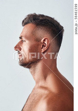 Undercut Side View Men