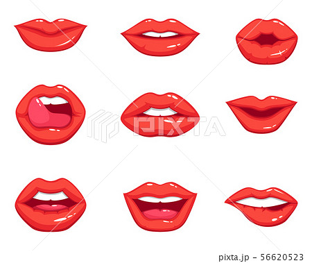 Female Comic Lips