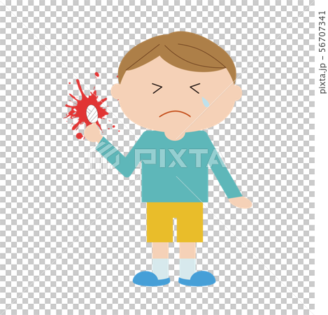 Boy: Injury Whole body - Stock Illustration [56707341] - PIXTA
