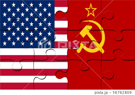 American Flag Vs Soviet