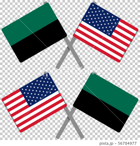 Texel and American flag - Stock Illustration [56784977] - PIXTA