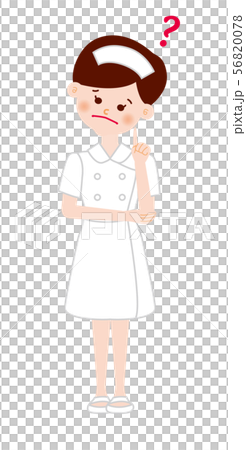 Nurse_thinking - Stock Illustration [56820078] - PIXTA