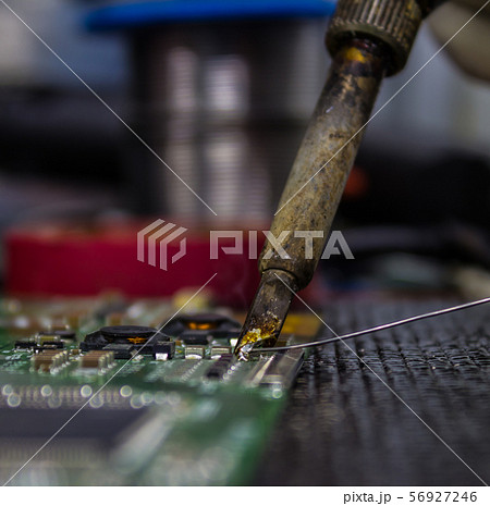 solderingの写真素材 [56927246] - PIXTA
