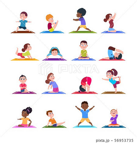 Yoga Poses And Names For Kids Simple Yoga Sequences For Kids (Book 2)
