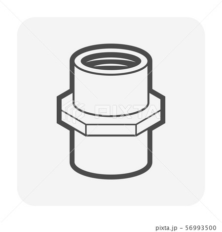 copper pipe iconのイラスト素材 [56993500] - PIXTA