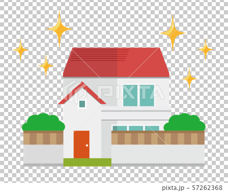 Residential House Illustration House - Stock Illustration [57262368 ...