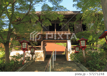 大善寺楽屋堂 山梨県甲州市の写真素材 [57271248] - PIXTA