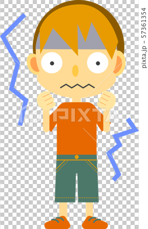 Boy spasm - Stock Illustration [57361354] - PIXTA