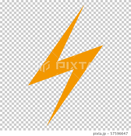 Lightning mark - Stock Illustration [57596647] - PIXTA