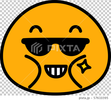 Fat face icon facial expression emotion... - Stock Illustration ...