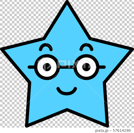 Star face icon facial expression emotion... - Stock Illustration ...