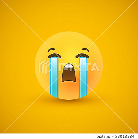 Crying Face Emoticon Text