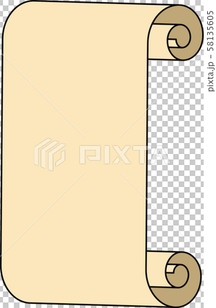 Scroll Scroll Title Design Material Frame... - Stock Illustration ...