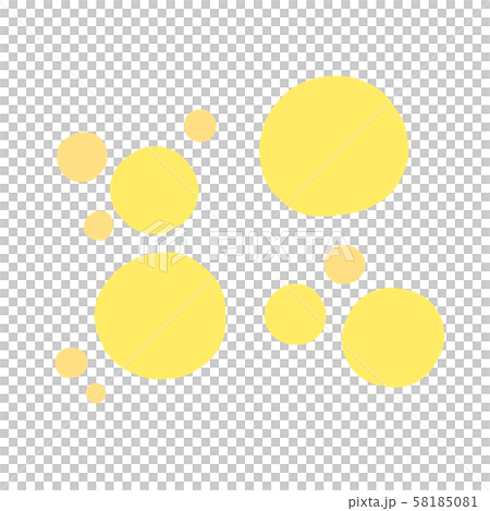 Pollen yellow sand glowing ball - Stock Illustration [58185081] - PIXTA