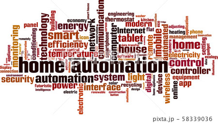 Home automation word cloudのイラスト素材 [58339036] - PIXTA