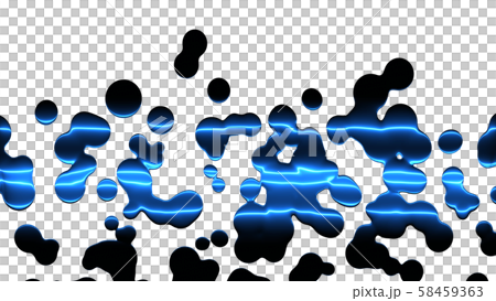 CG laser Laser beam reflected on liquid - Stock Illustration [58459363 ...