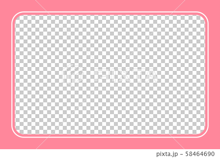 Super simple horizontal frame - Stock Illustration [58464690] - PIXTA
