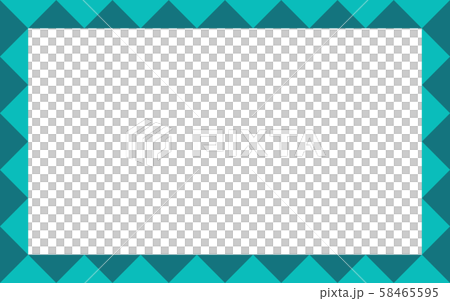 Simple horizontal frame - Stock Illustration [58465595] - PIXTA