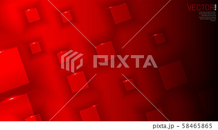 Vector red box Abstract background Gray blank.のイラスト素材 [58465865] - PIXTA