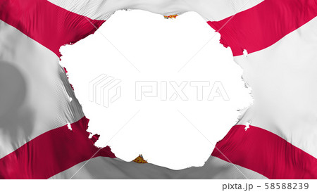 Broken Florida state flagのイラスト素材 [58588239] - PIXTA
